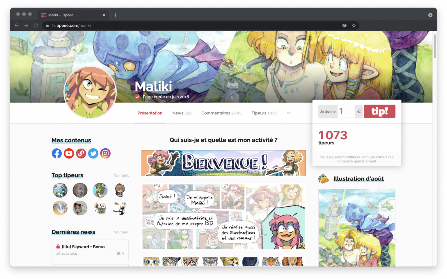 Comment créer une bonne page Tipeee ? – Tipeee Blog